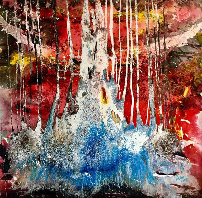 Survival Painting by Fehmi Hoxha | Saatchi Art