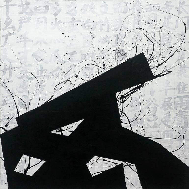 Connection_4 Painting by John Chang | Saatchi Art