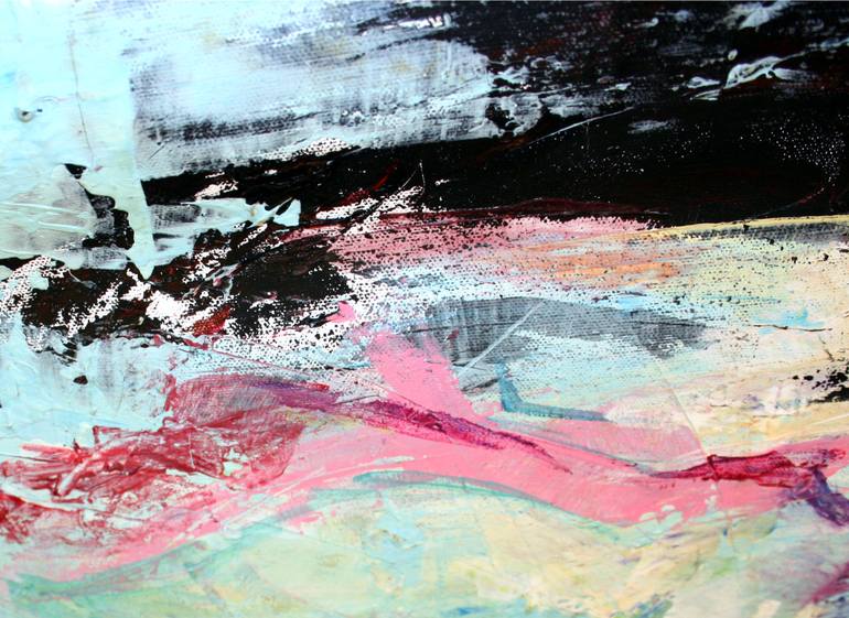 The blue fool Painting by Inga Pernes | Saatchi Art