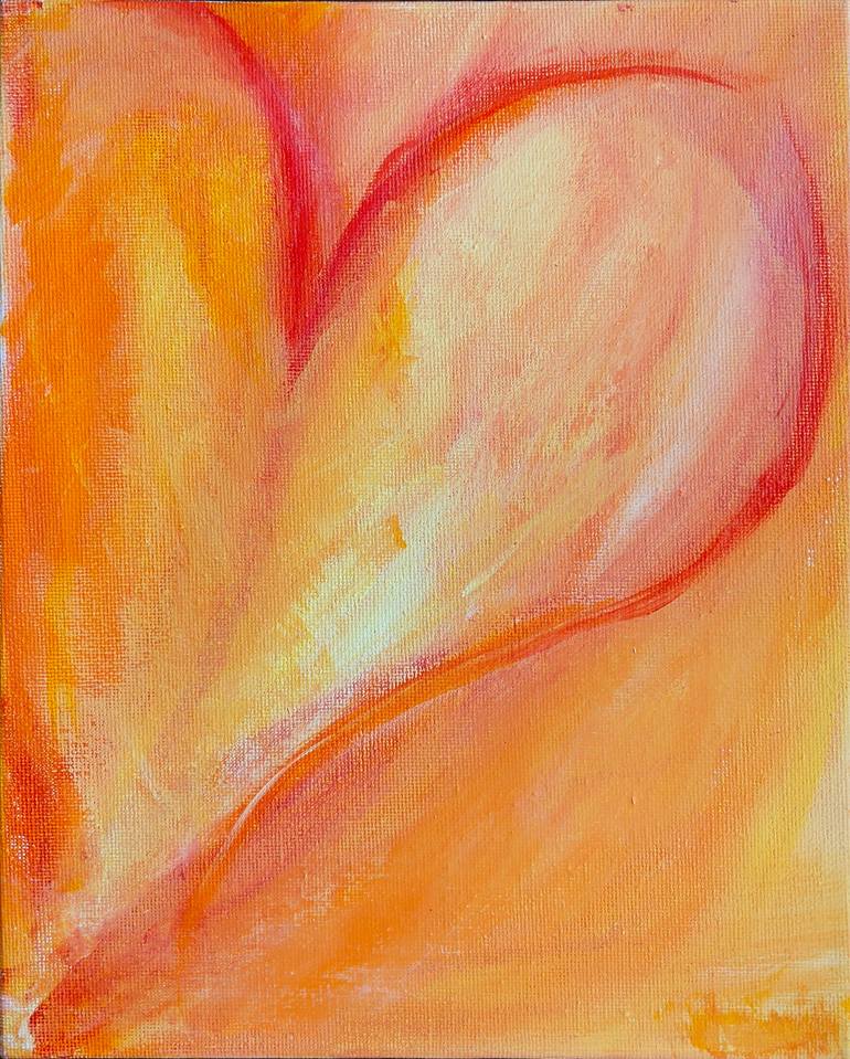 A Divided Heart Painting by Andrew Ngui | Saatchi Art