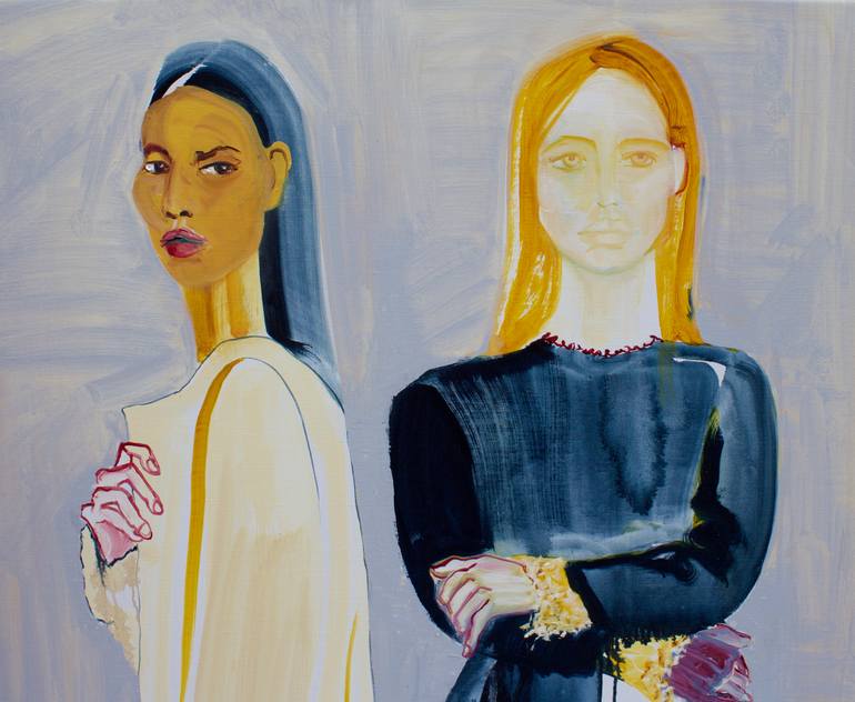 Sustertjies Painting by Carla Foster | Saatchi Art