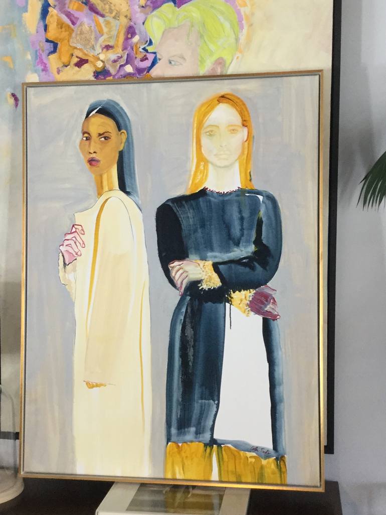 Sustertjies Painting by Carla Foster | Saatchi Art