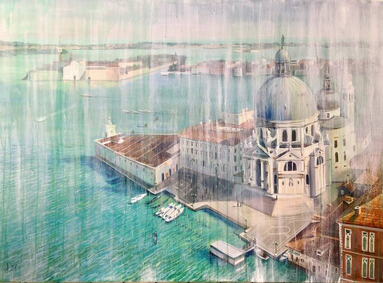Disappearing Venice Painting by Anastasiya Kharchenko | Saatchi Art