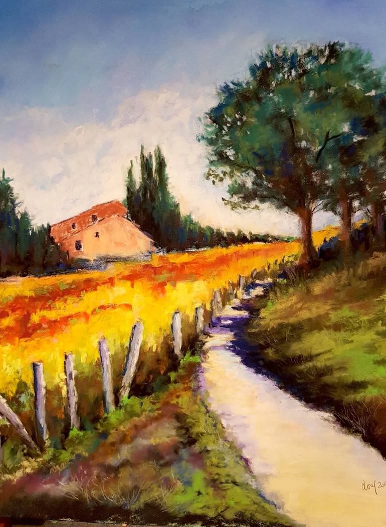 in chianti Painting by Lorena Nannini | Saatchi Art