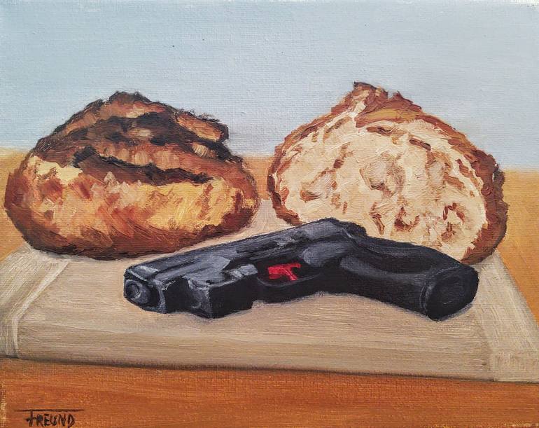 Pandemic Still Life Painting by Barbara Freund | Saatchi Art