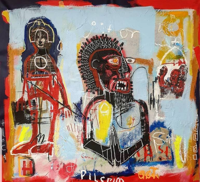 Pilgrimage Painting by Marc Rayner | Saatchi Art