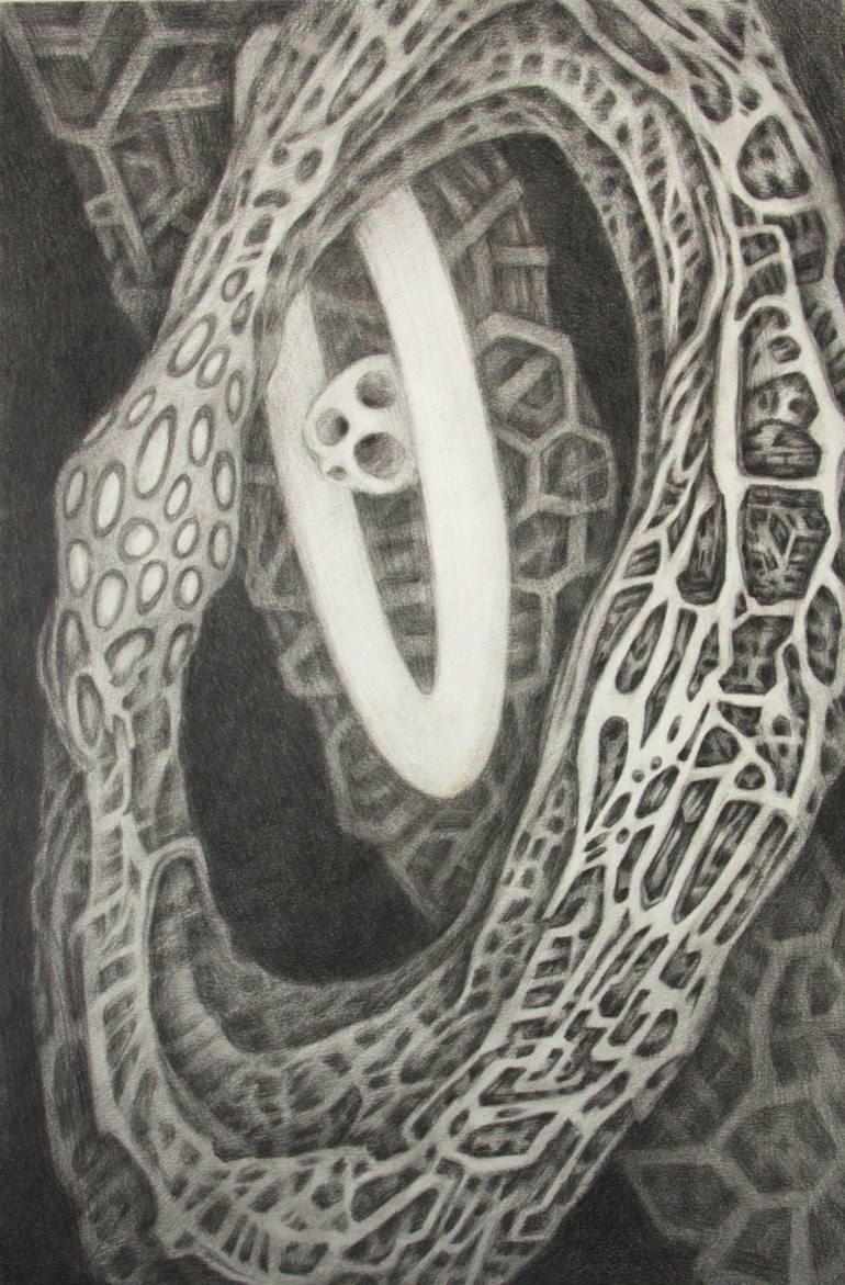 Wheel of time Drawing by Sergey Sklyarov | Saatchi Art