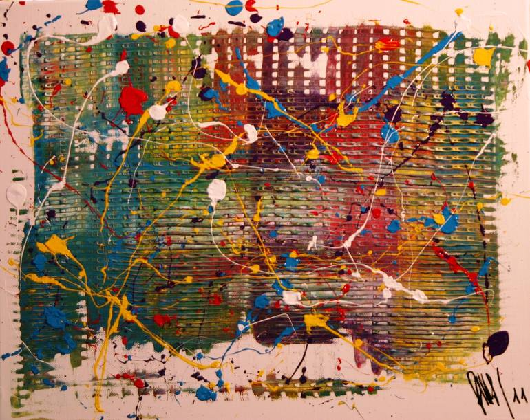 abstract Painting Painting by Gottfried Seigner | Saatchi Art