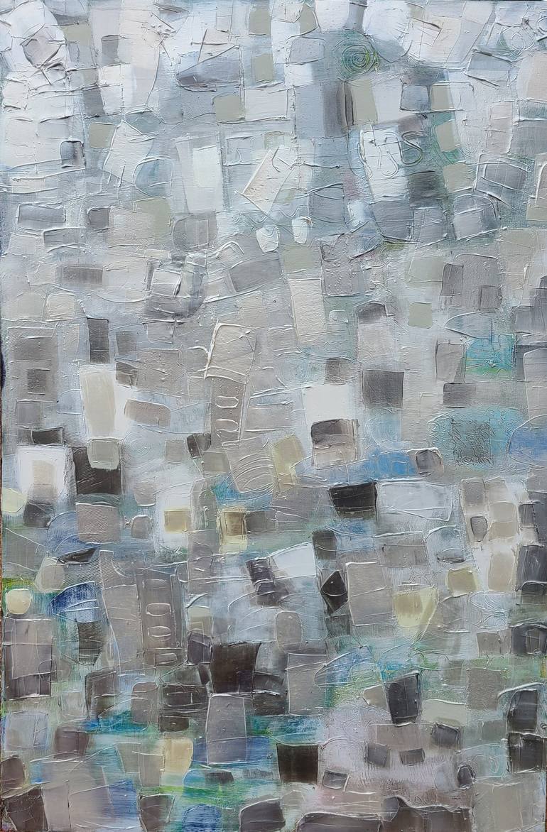 Silver Lining Painting by Stacy Neasham | Saatchi Art