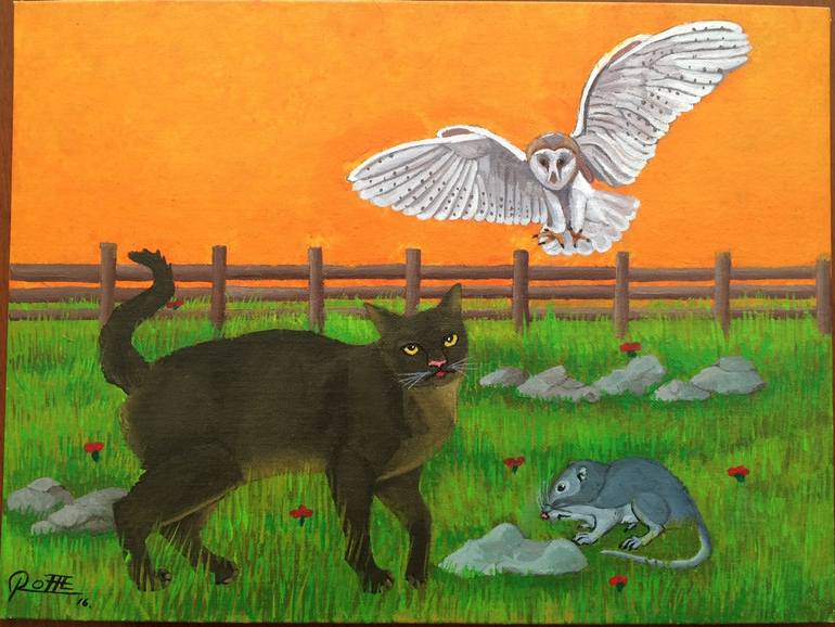 BEST FRIENDS II Painting by Sergio Roffe | Saatchi Art