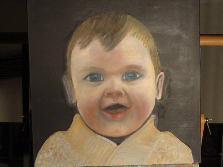 grandson Painting by Scott Adams | Saatchi Art