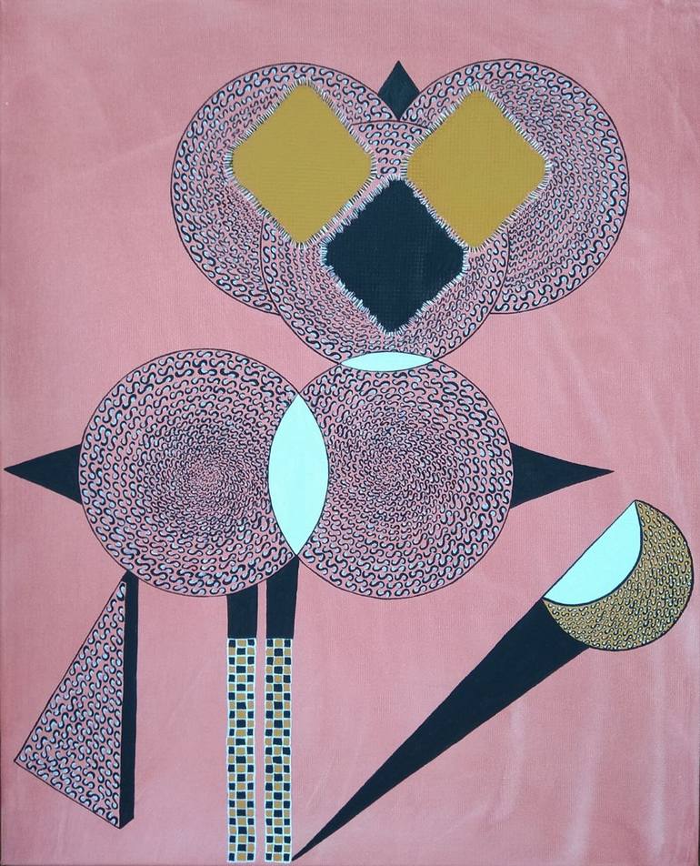 Hypnotist Painting by Oksana Maurina | Saatchi Art