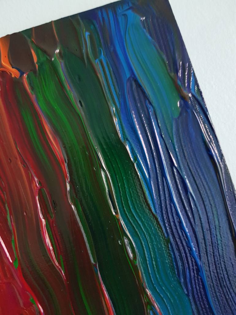 Refraction Painting by Dimple Kashyap | Saatchi Art