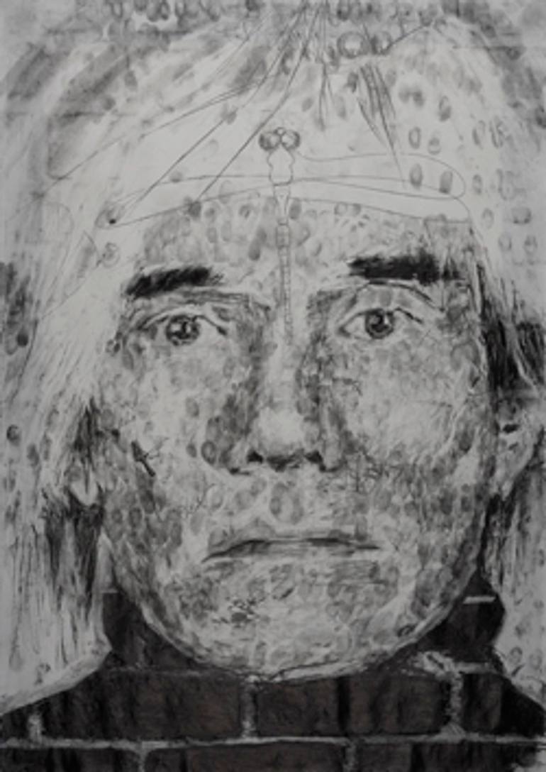 Andy Warhol Drawing by Drew Walker | Saatchi Art