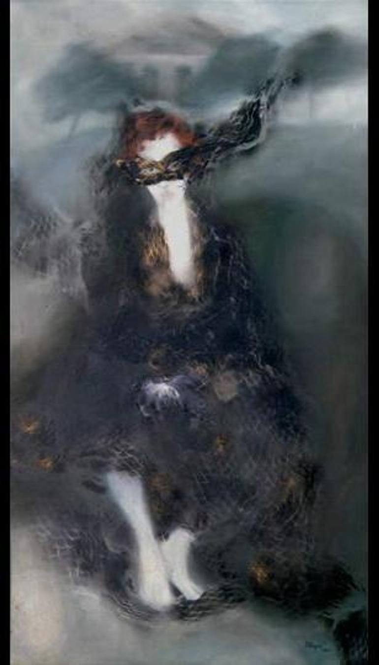 Nostalgie Painting by Sevil Soyer | Saatchi Art