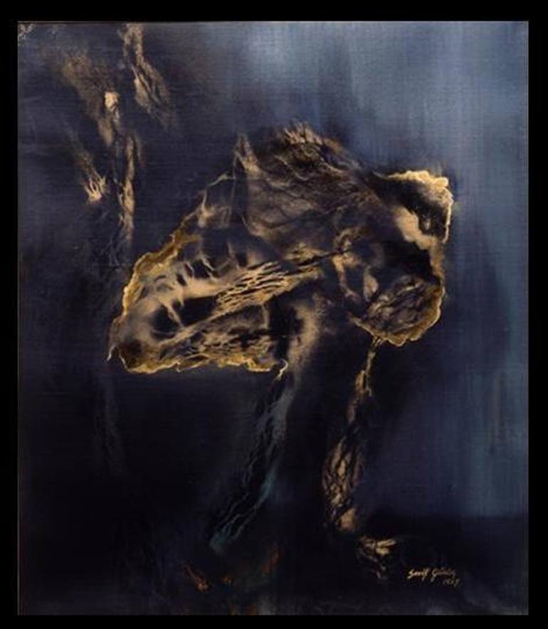 The Lonely Tree Painting by Sevil Soyer | Saatchi Art