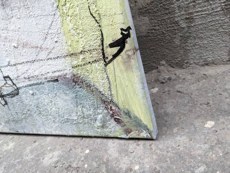 Birds Flying High 2. Painting by Krisztina Soos | Saatchi Art