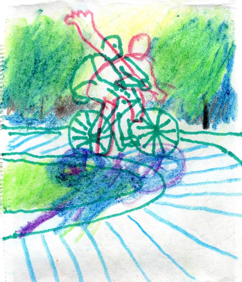 Everyday micro-scenes 036 Drawing by Adrian Manavella | Saatchi Art