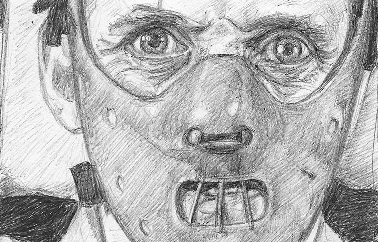 silence Drawing by Jim Fitzsimons | Saatchi Art