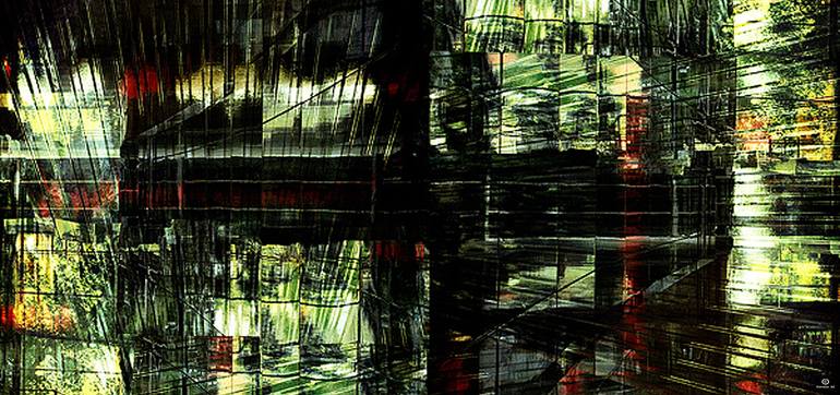 Modern lights Painting by Bogdan Zareba | Saatchi Art