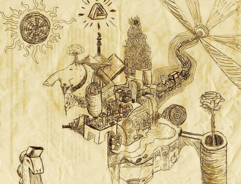 Never forget Drawing by Andrew Slugantz | Saatchi Art