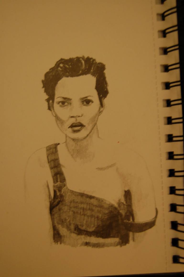 Moss Drawing by Christopher Bayley | Saatchi Art