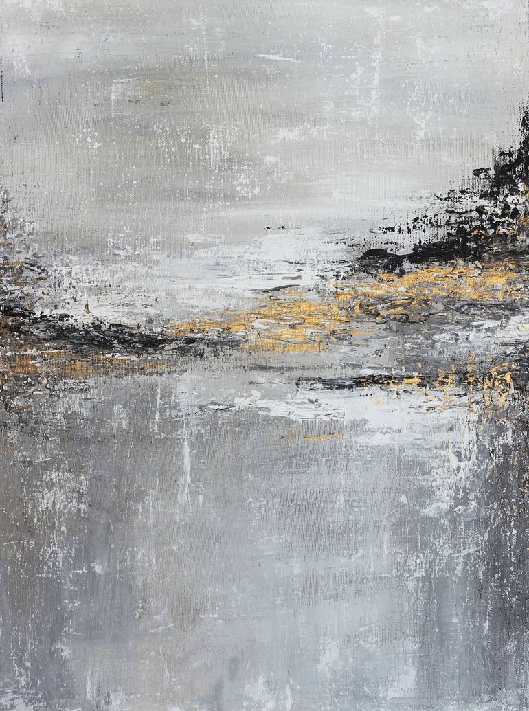 Eternity Moment, Abstract Painting Painting by Diana Usova | Saatchi Art