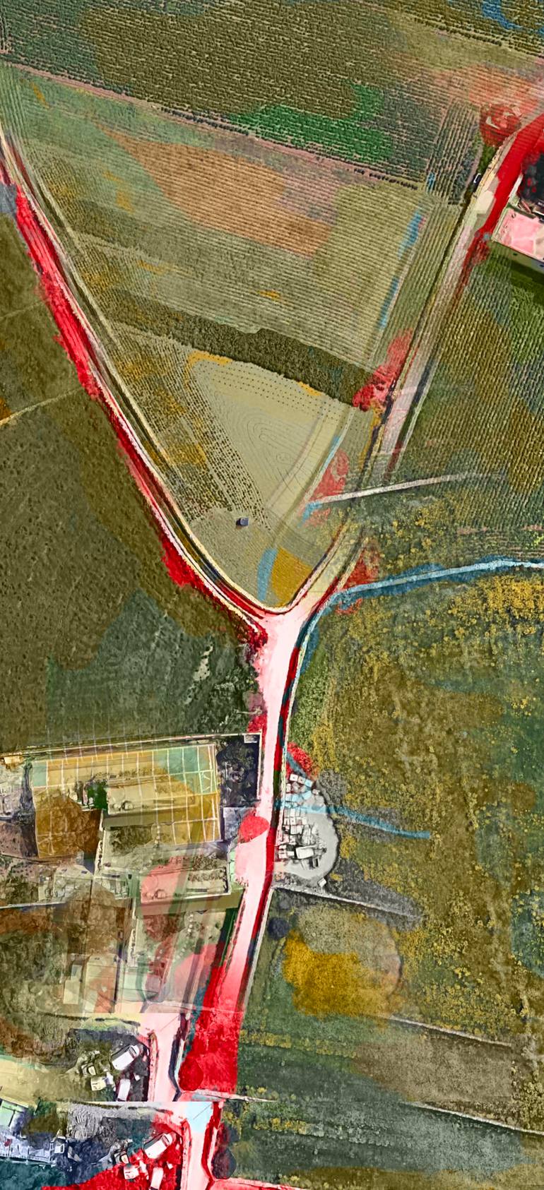 Vascular Geography Mixed Media by Ian P Davies | Saatchi Art