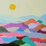 The Mountains of New Orleans No. 112 Painting by Mark Yakich | Saatchi Art