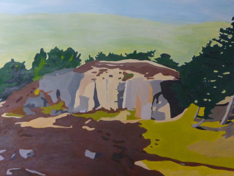 Ilkley Scene Painting by Rachel Elston | Saatchi Art