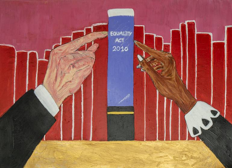 Equality Painting by Klarens Simoni | Saatchi Art