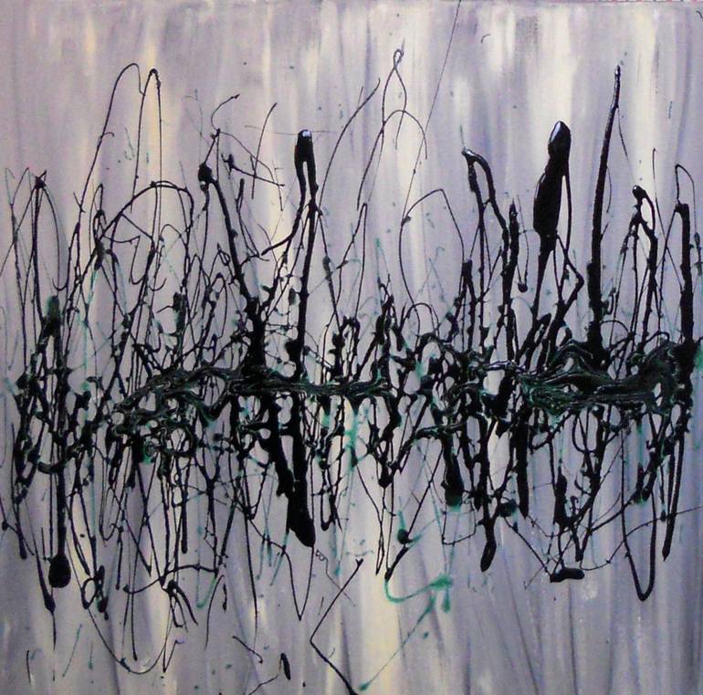 When The Pain Begins Painting by Paige Satchwell | Saatchi Art