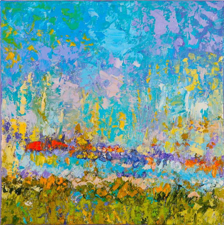 Natural Exuberance Painting by Tracy Lynn Pristas | Saatchi Art