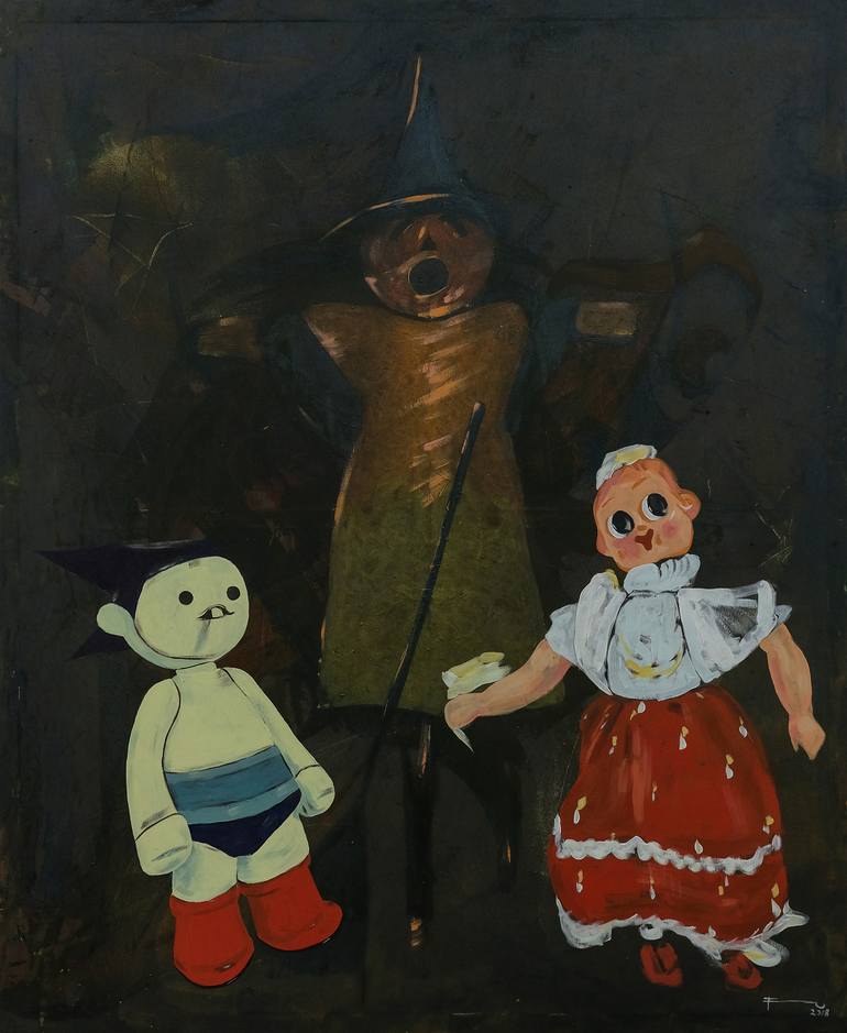 Vice Versa Painting by Frew Kebede | Saatchi Art