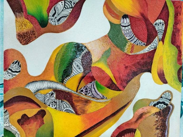 TURMOIL Painting by ACHINA JOGLEKAR | Saatchi Art