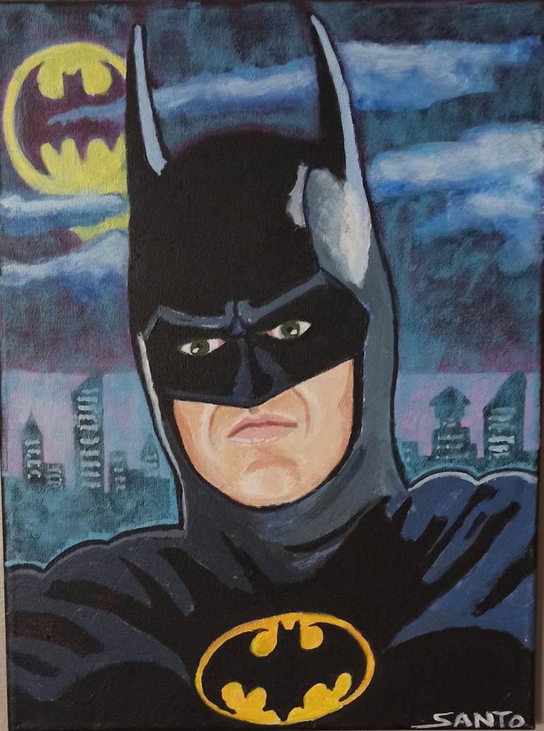 Batman Painting by Santo Marotta | Saatchi Art
