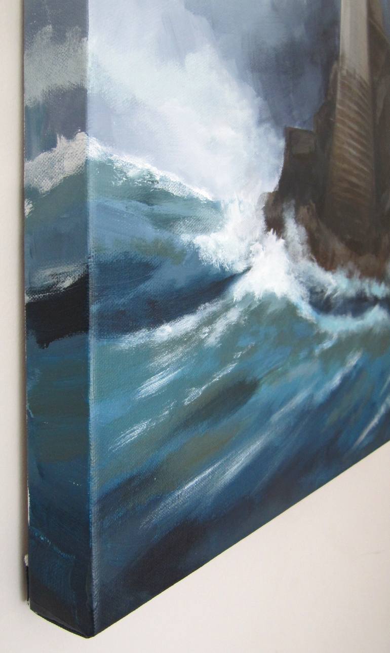 Fastnet Fury Painting by Tony Munns | Saatchi Art