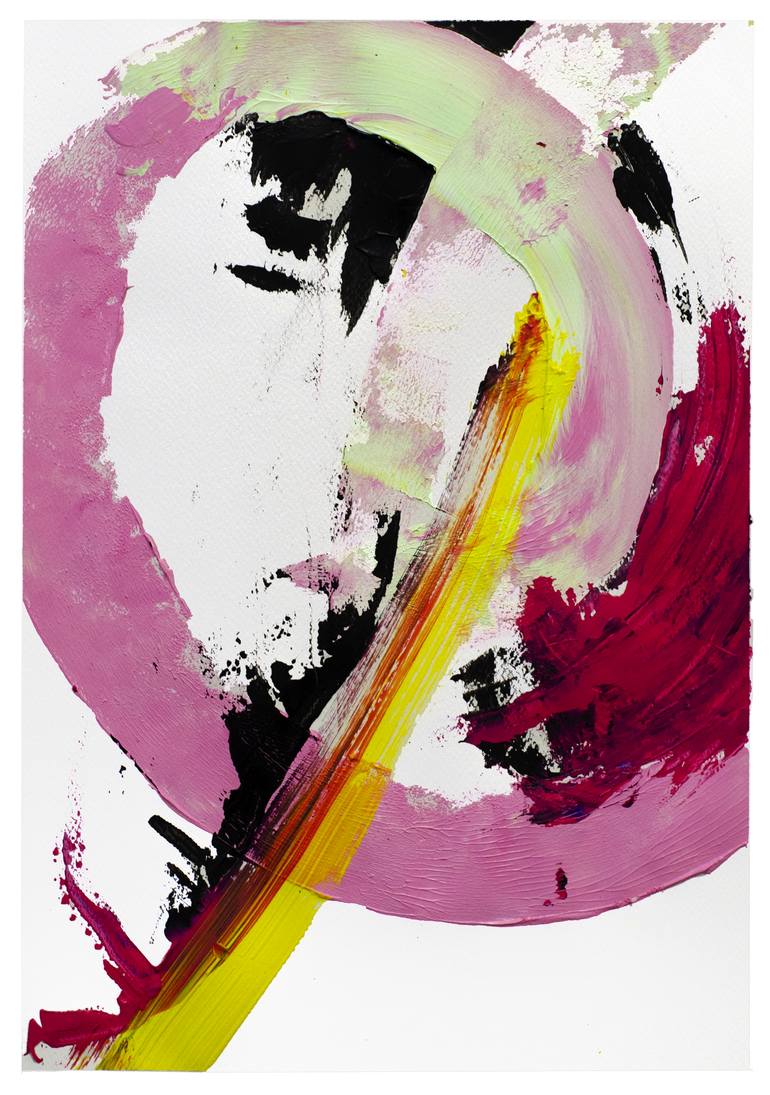 Scraps of Consciousness Painting by Chris Balandiuk | Saatchi Art