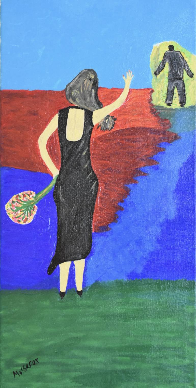 The Farewell Painting by Dodi Mossafer | Saatchi Art