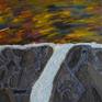 Fallingwater Painting by Dodi Mossafer | Saatchi Art