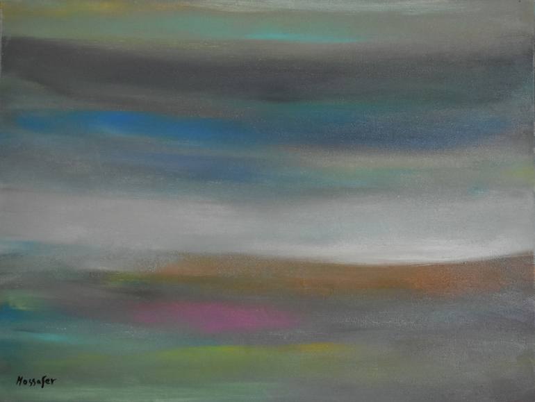The Horizon Painting by Dodi Mossafer | Saatchi Art