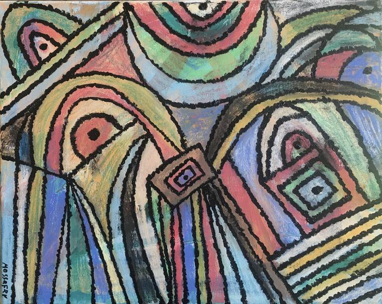 Halls of Versailles Painting by Dodi Mossafer | Saatchi Art