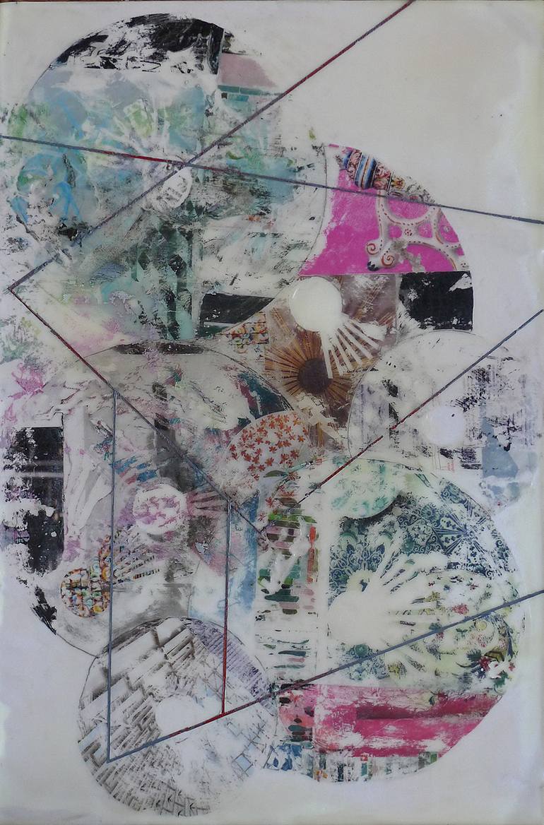 CoastersLine Painting by Rosemary Salkin Sbiroli | Saatchi Art