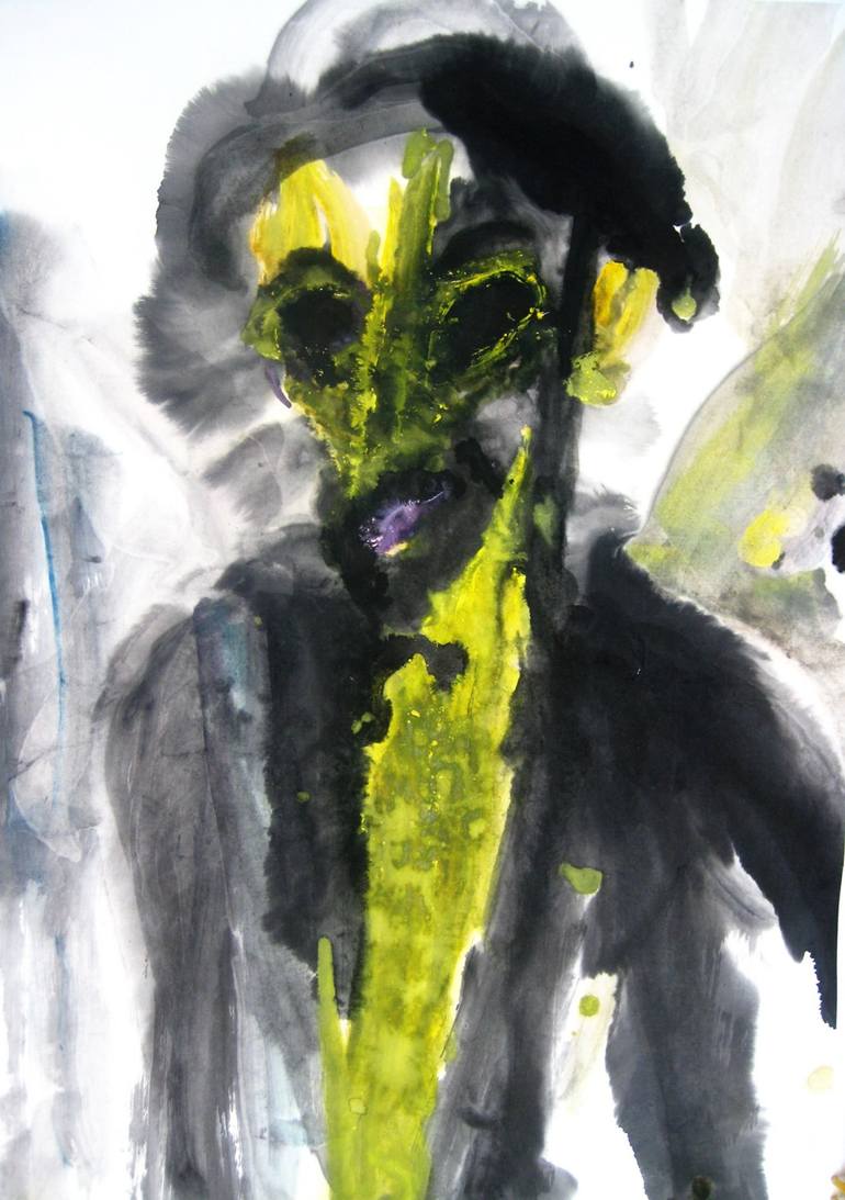 GuiZi people Painting by Najimidin Azezi | Saatchi Art