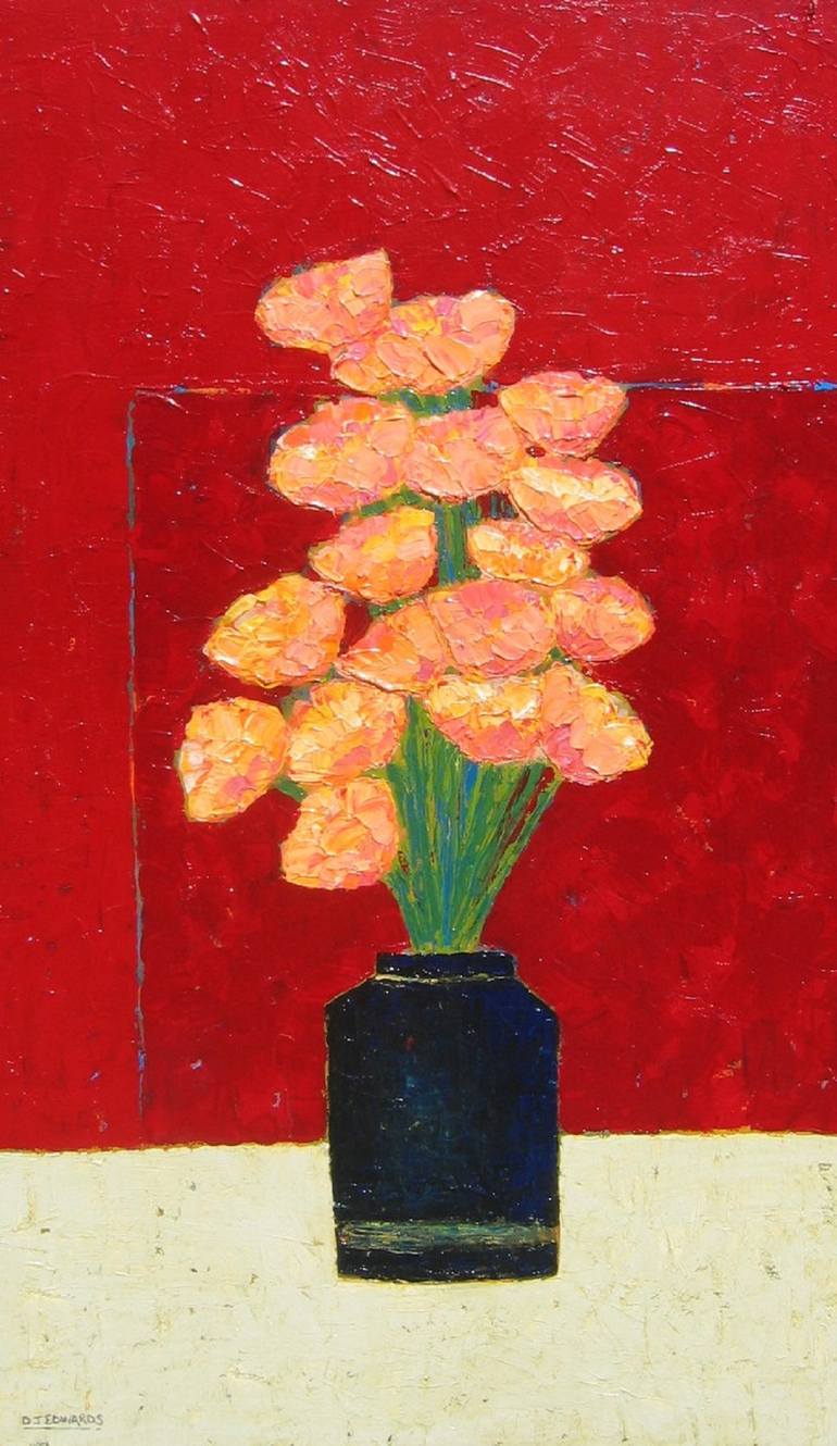A Grand Bouquet Painting by David Edwards | Saatchi Art