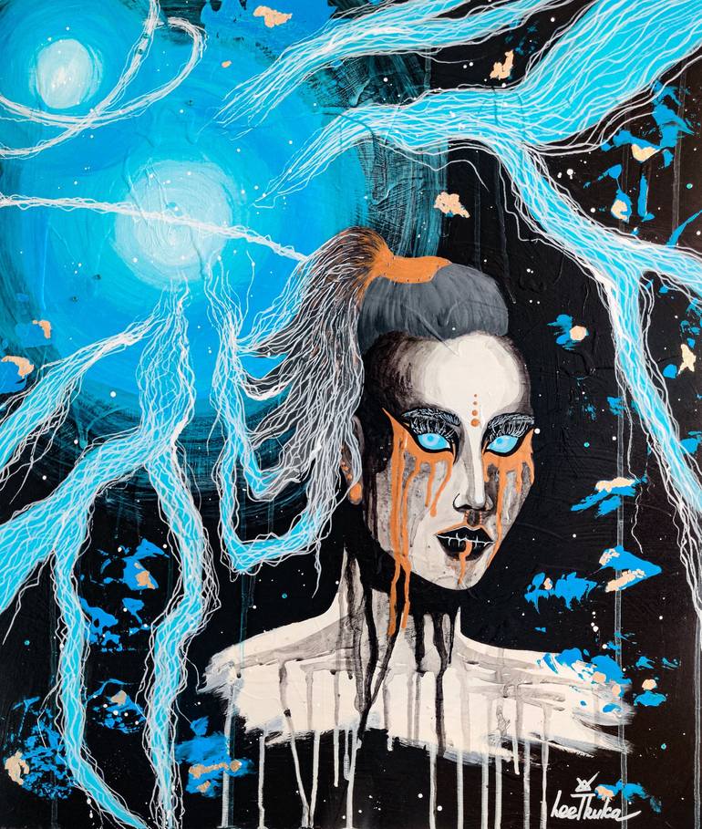 The meta-universe - girl, women, portrait, fine art, figurative ...