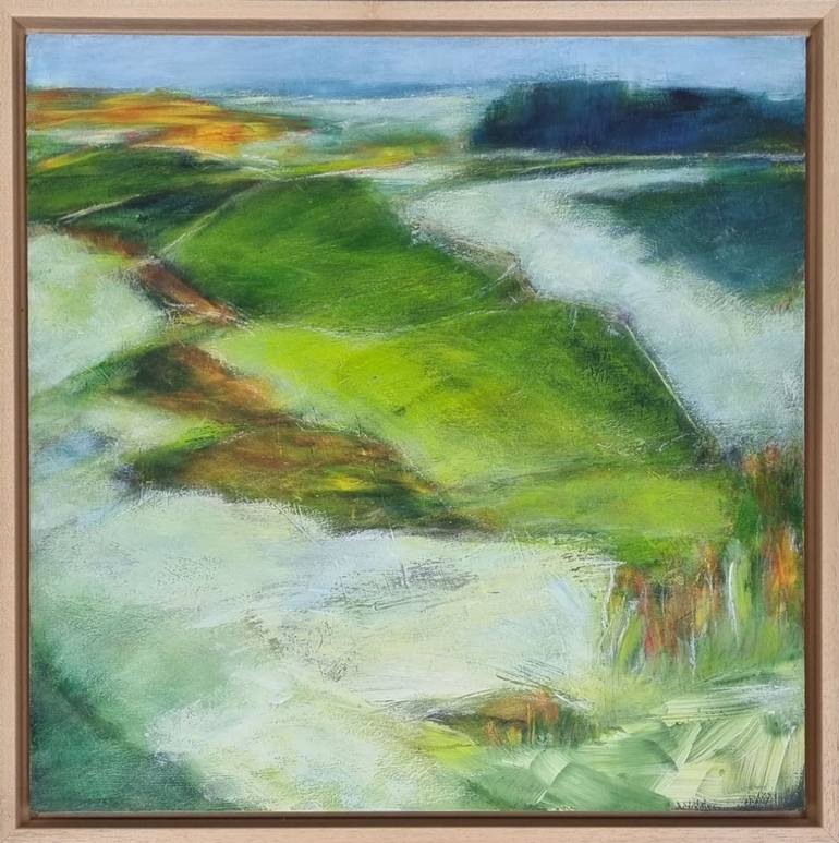 Summer Ripples Painting by Bea Evers | Saatchi Art