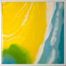 SUNNYCOAST - abstract resin painting, interior art, gift 2021 for ...