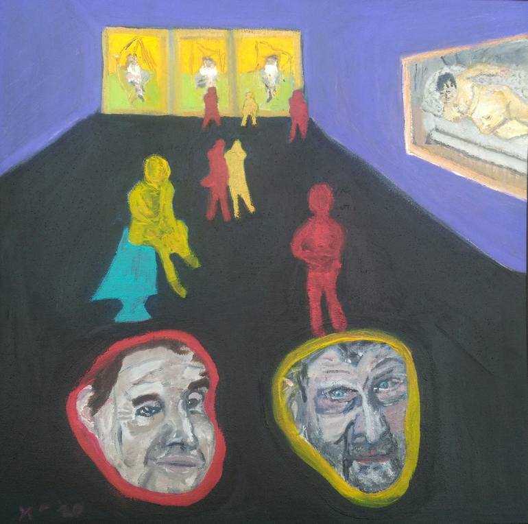 Highly Strung Painting by Kim Raymond | Saatchi Art