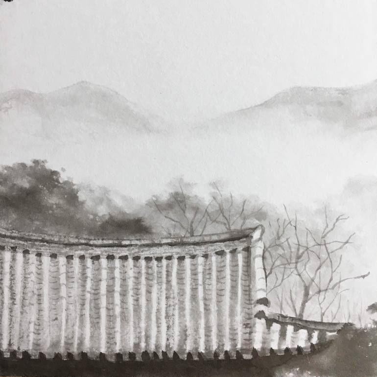 Dawn Drawing by Ahyoung Sohn | Saatchi Art